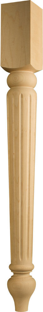 Osborne Wood | 4 Sided Tapered Twist Dining Table Leg