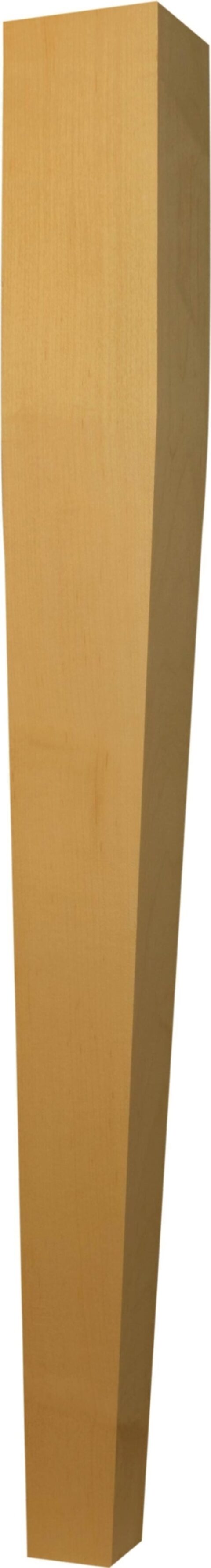 Osborne Wood | 18" x 2 3/4" Two Sided Tapered Coffee Table Leg