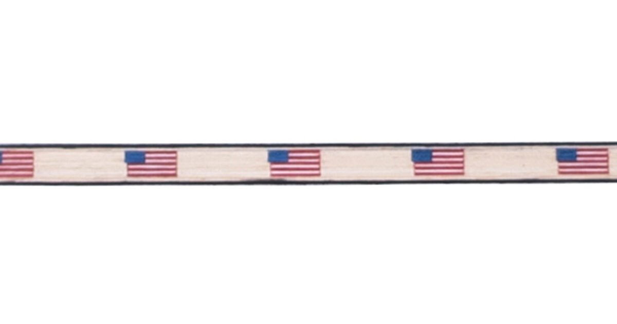 Osborne Wood | U.S. Flag Inlay Strip