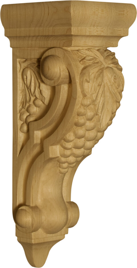 Osborne Wood | Modified Bar Corbel with Grapes