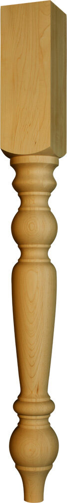 Osborne Wood | Square Island Leg 35 1/2" x 6"