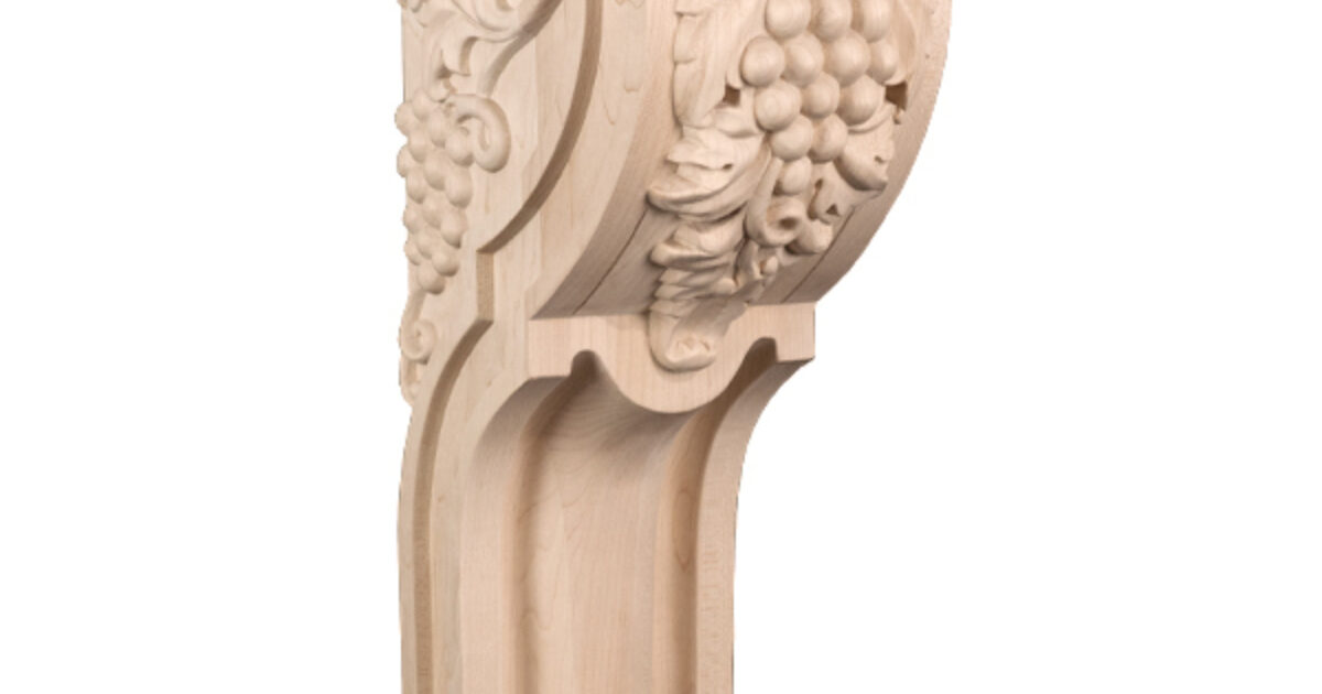 Osborne Wood | Xtra Large Grape Corbel